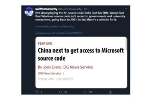 Windows XP source code leaked - Task Boot